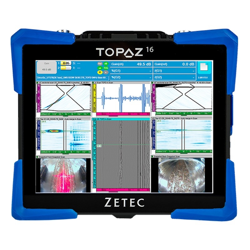 Détecteur de défauts Ultrasons Phased Array TOPAZ16 | Sourça Algérie